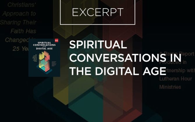 Encouraging Christians to Have Spiritual Conversations ...