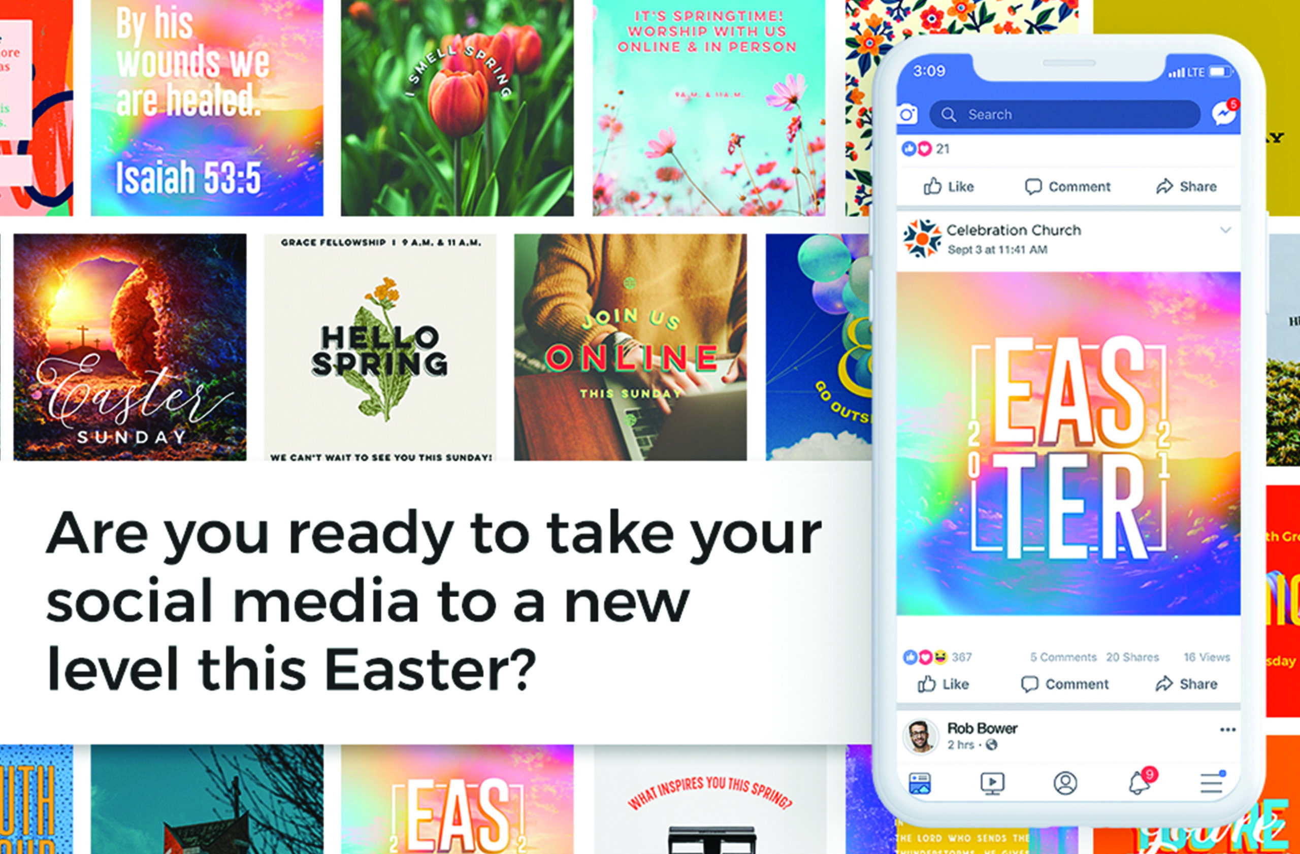 Get 75 Free Easter Graphics From Outreach - outreachmagazine.com
